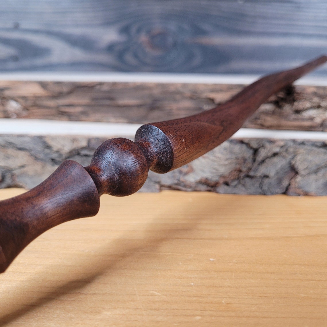 Black Walnut Magic Wand - Custom Black Walnut Wand - Etsy