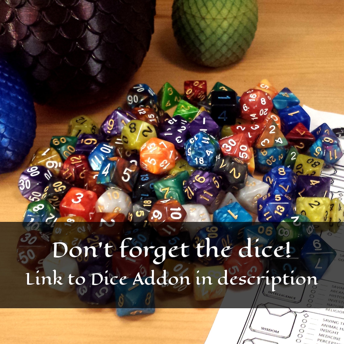 Dnd Dice Box Ember Dragon Egg Dice Box. Store Your Dungeons - Etsy