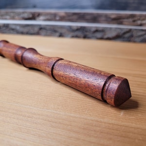 Mahogany Magic Wand - Custom African Mahogany Wand - Etsy