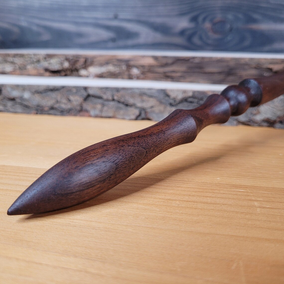Black Walnut Magic Wand - Custom Black Walnut Wand - Etsy