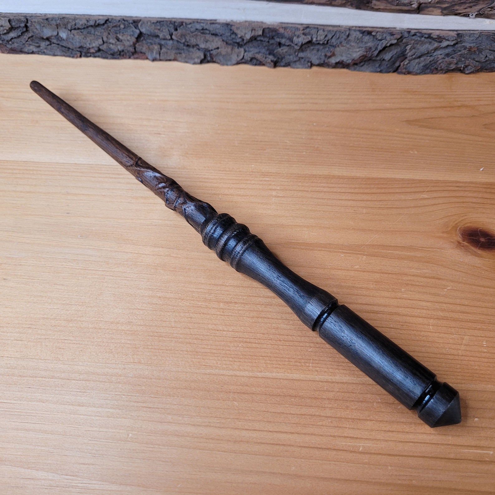 White Oak Magic Wand - Custom White Oak Wand - Etsy