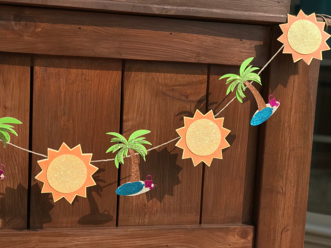 Beach Party Banner - Etsy