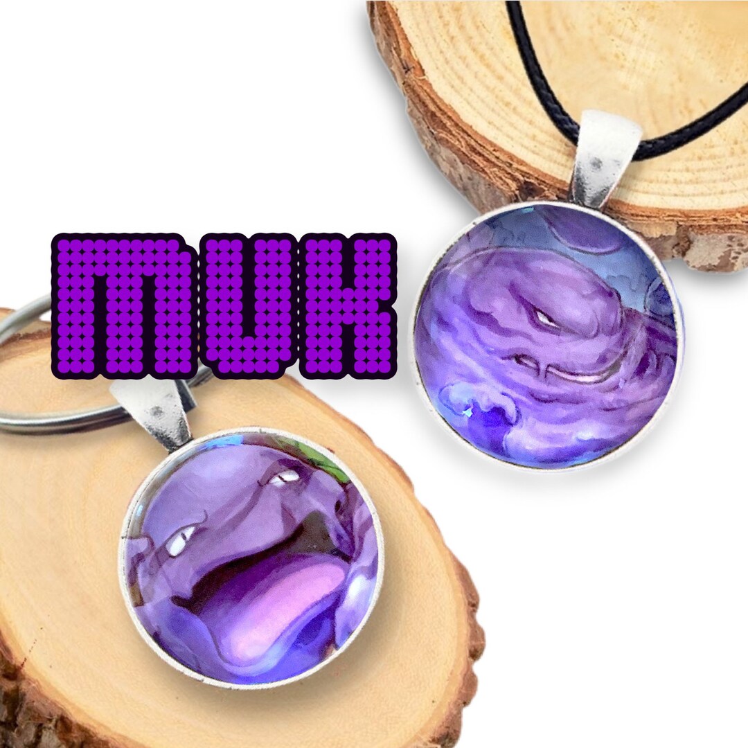 Muk Necklace or Keychain 25mm - Etsy