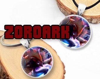 Zoroark Keychain - Etsy