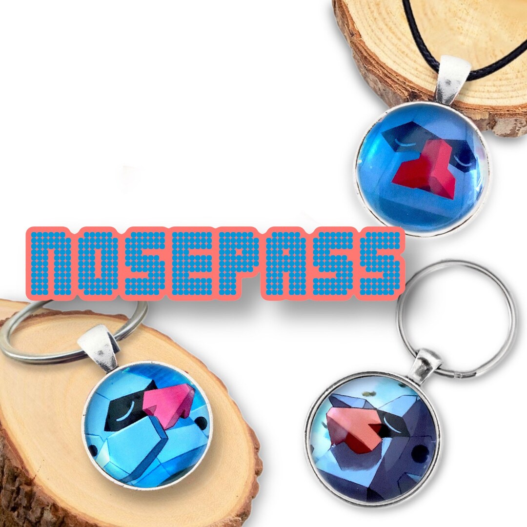 Nosepass Necklace or Keychain 25mm - Etsy