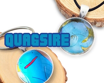 Quagsire Keychain - Etsy