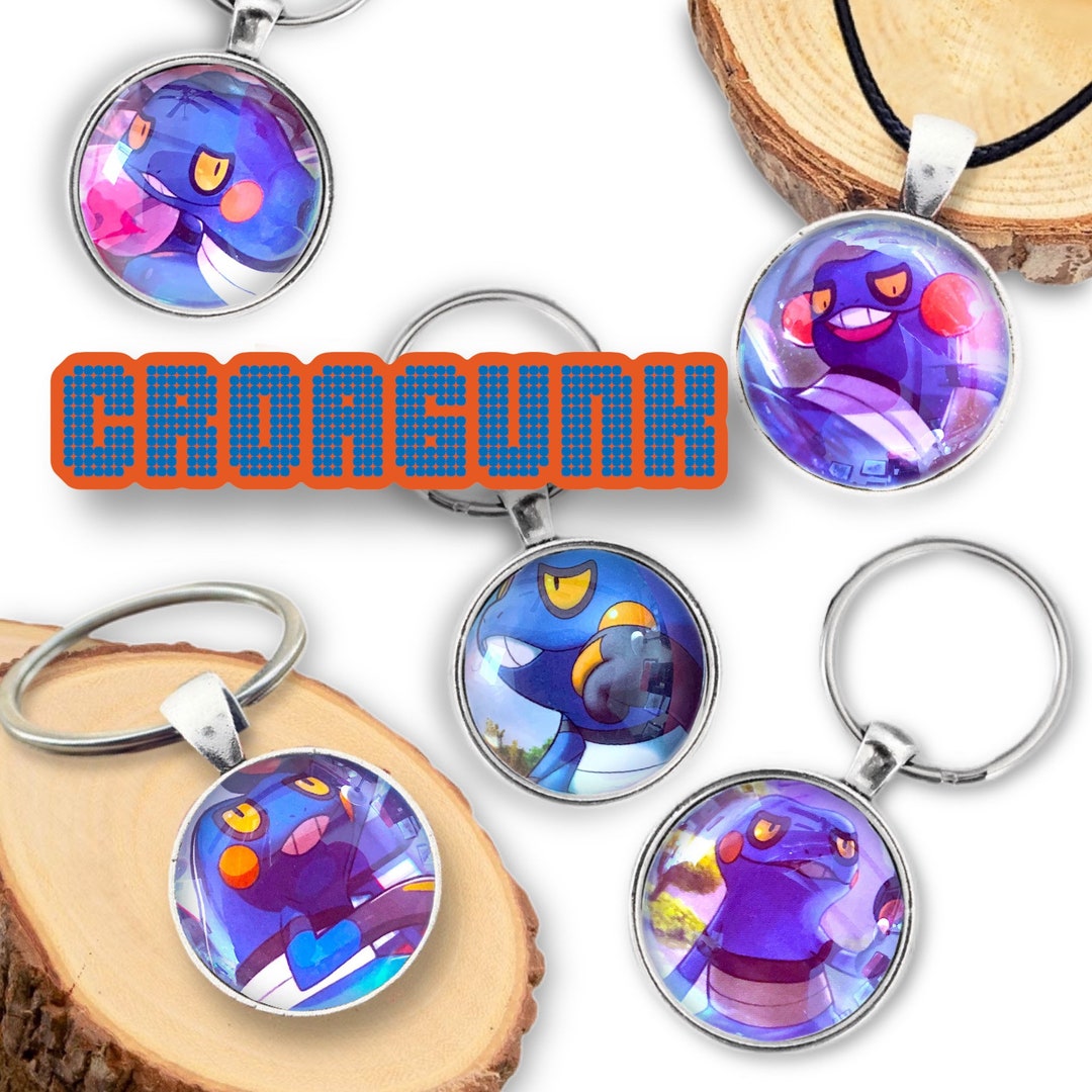 Croagunk Necklace or Keychain 25mm - Etsy