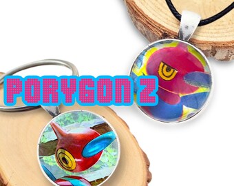 Porygon Z Keychain - Etsy