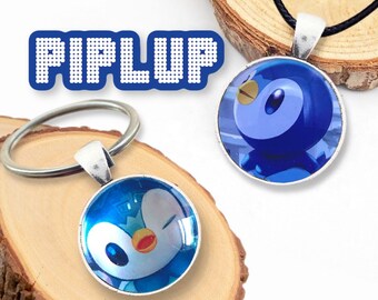 Piplup Keychain - Etsy