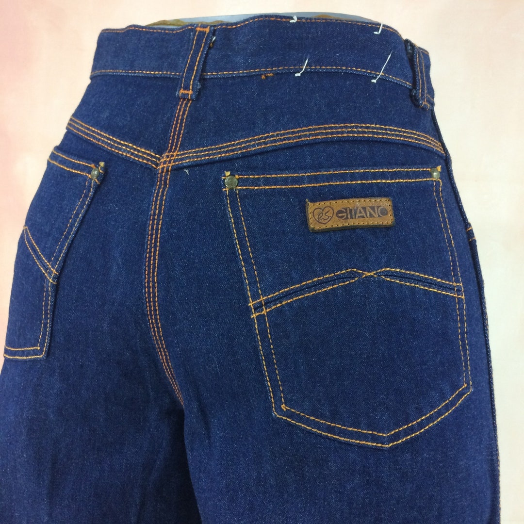 Size 28 Gitano Vintage Gypsy Jeans W28 L31 High Waisted 90's Hippie ...