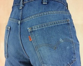 Vintage 70's Sta-prest, Levi's 646, Bell Bottom, Pants (W27 Vintage 70's Sta-prest, Levi's 646, Bell Bottom, Pants (W27