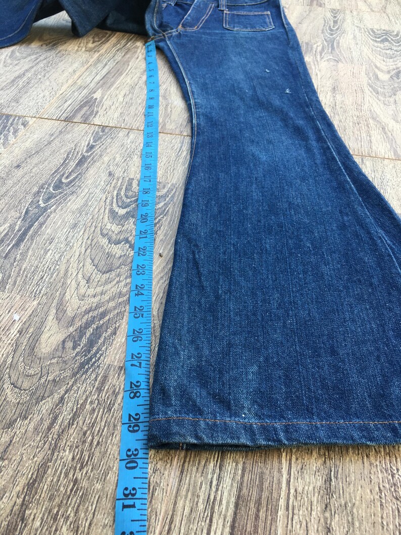 Vintage Mccampbell Western Sailor Jeans, Size 28 Bootcut Bellbottoms ...