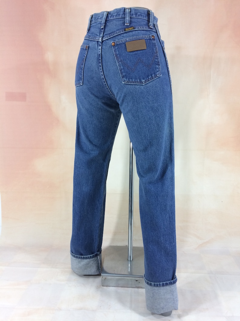 Size 27 Wrangler Vintage Western Jeans W27 L35 High Waisted - Etsy