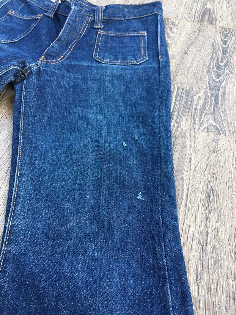 Vintage Mccampbell Western Sailor Jeans, Size 28 Bootcut Bellbottoms ...