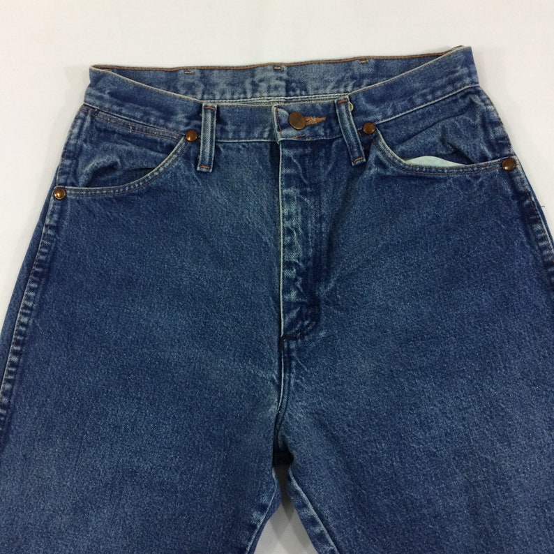 Size 27 Wrangler Vintage Western Jeans W27 L35 High Waisted - Etsy