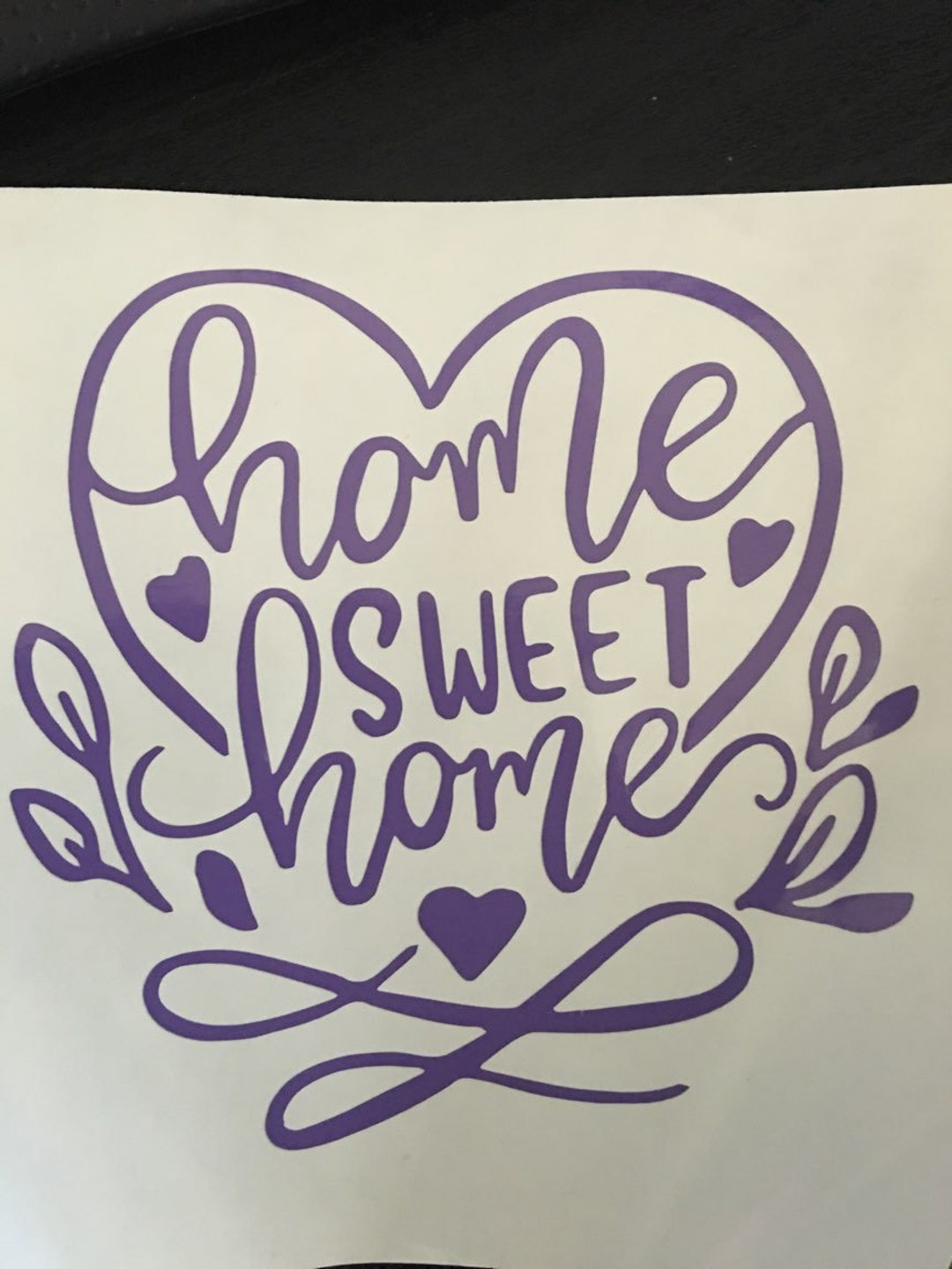 Home Sweet Home Vinyl Decal - Etsy