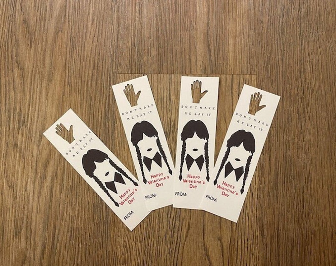 Wednesday Addams Valentine's Day Cards / Valentine's Day Cards ...