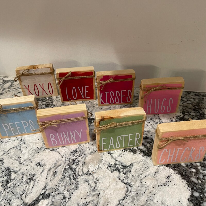 Easter Blocks - Etsy