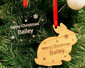Personalised Family Tree Decoration Christmas Bauble Heart - Etsy UK