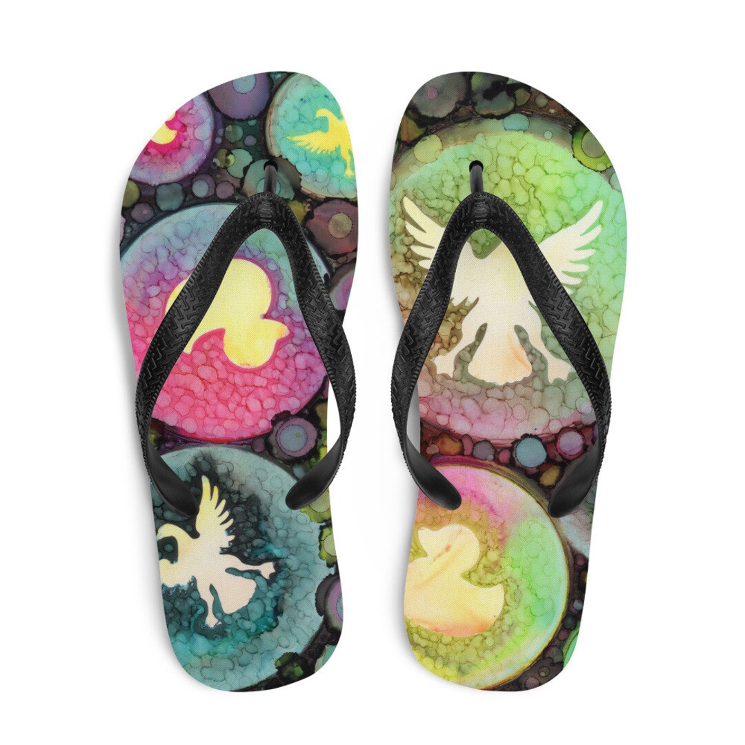 Duck Bubble Flip-flops - Etsy