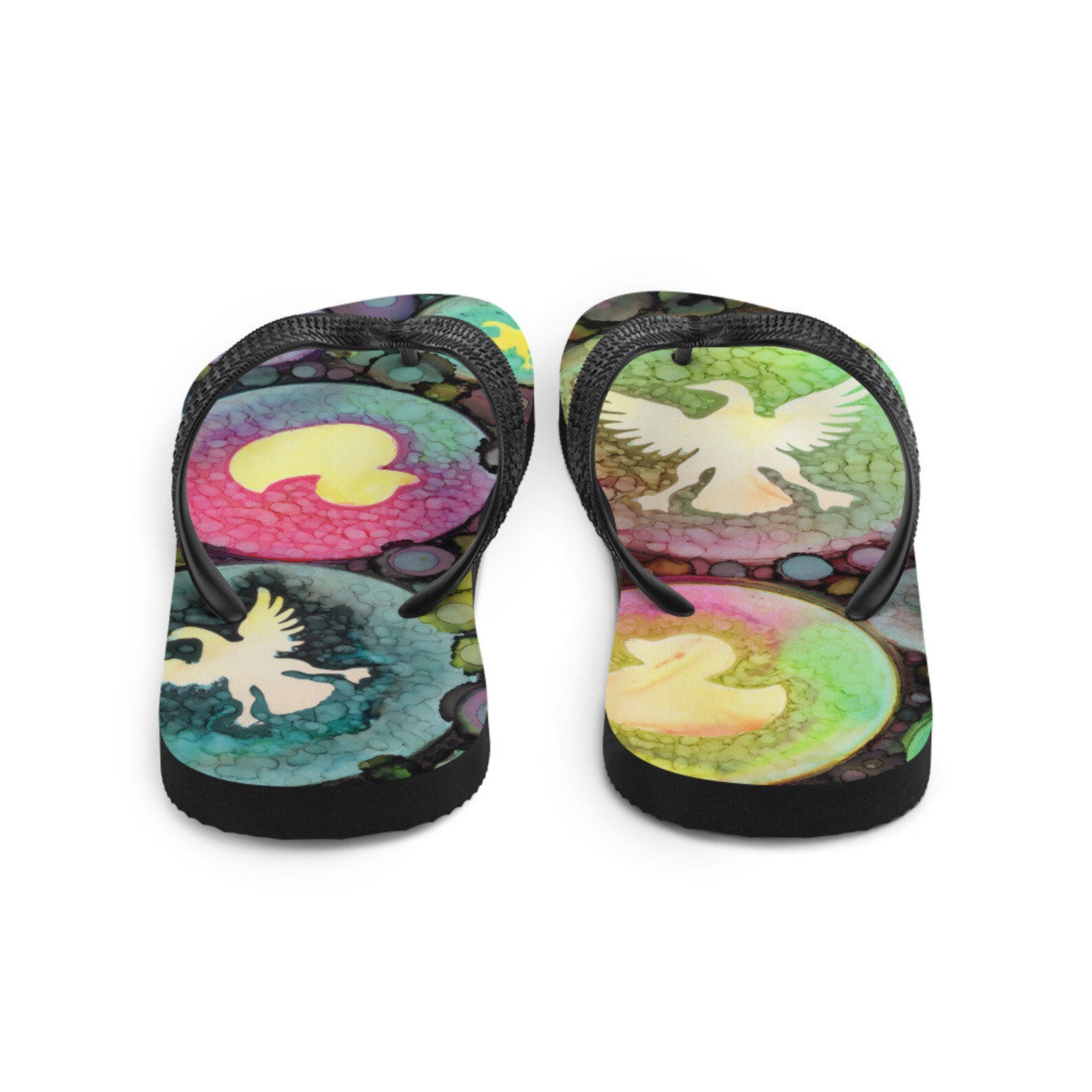 Duck Bubble Flip-flops - Etsy