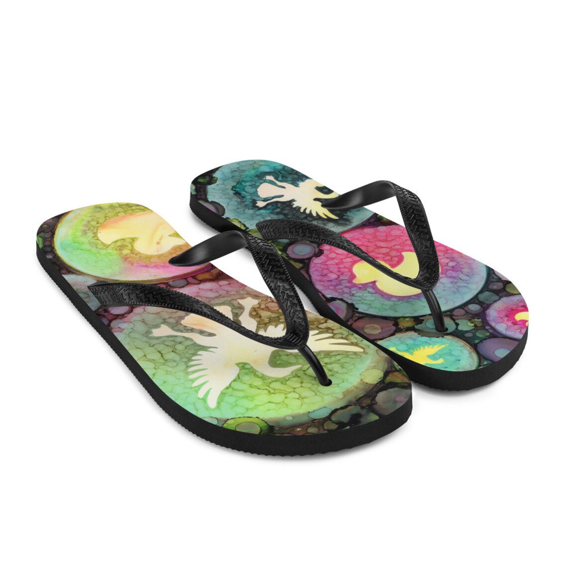 Duck Bubble Flip-flops - Etsy
