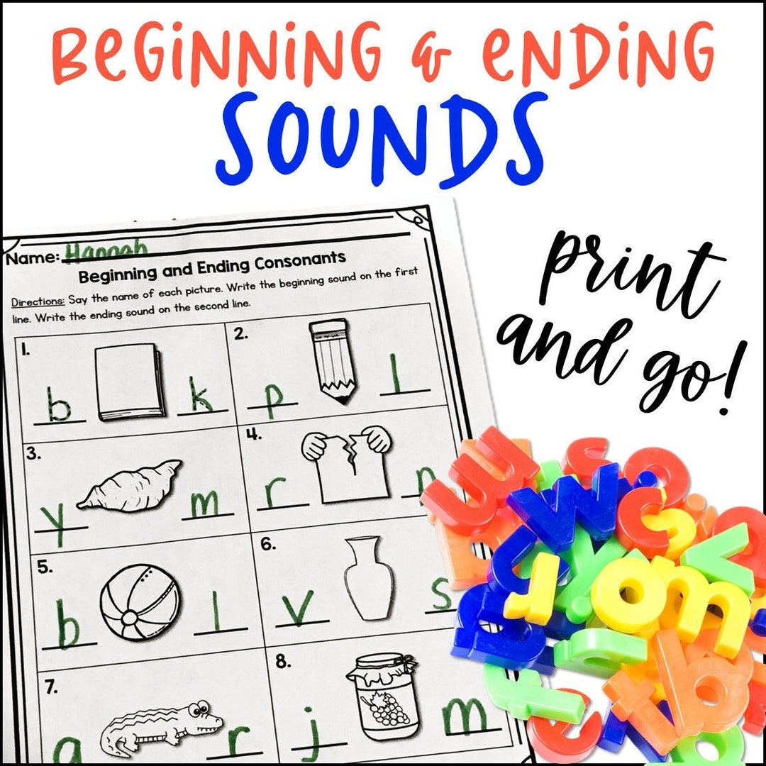 Printable Preschool, Kindergarten and 1st Grade Worksheets, Beginning ...