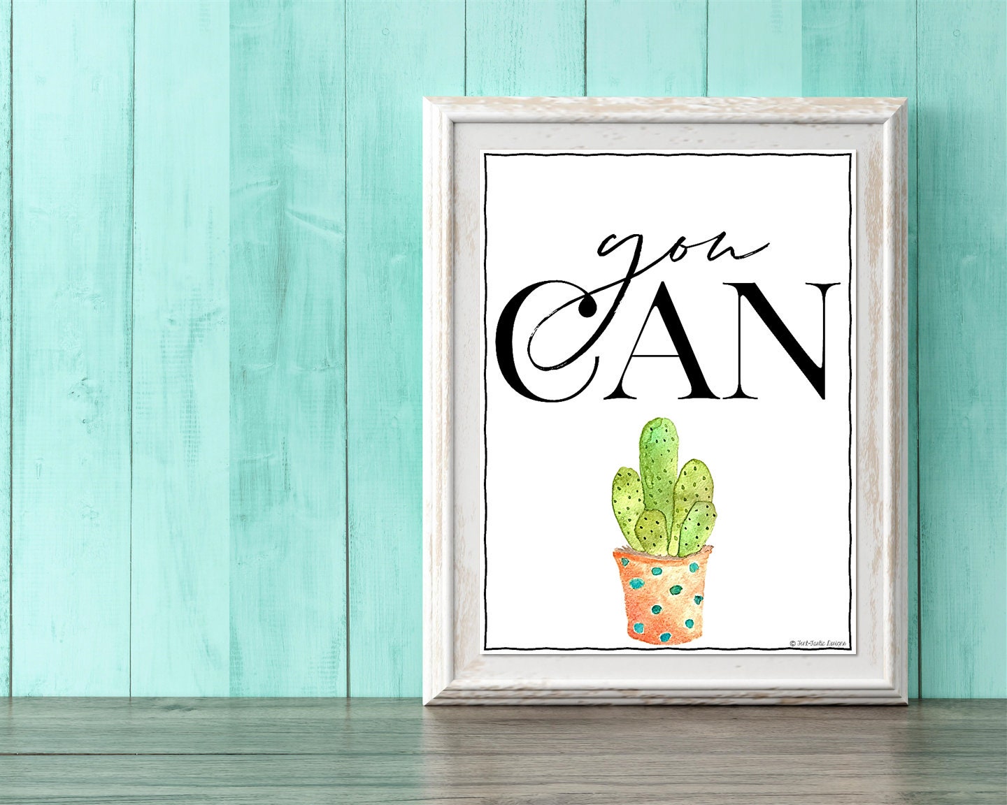 Inspirational and Motivational Watercolor Posters: Printable Wall Art ...