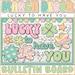 St. Patrick's Day Bulletin Board | Groovy Retro Classroom Decor - Etsy