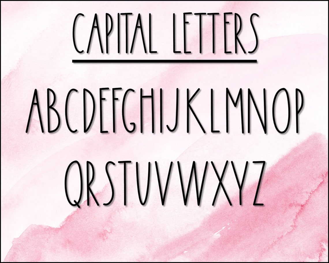 Caps and Script Font Ice Cream Sundae - Etsy