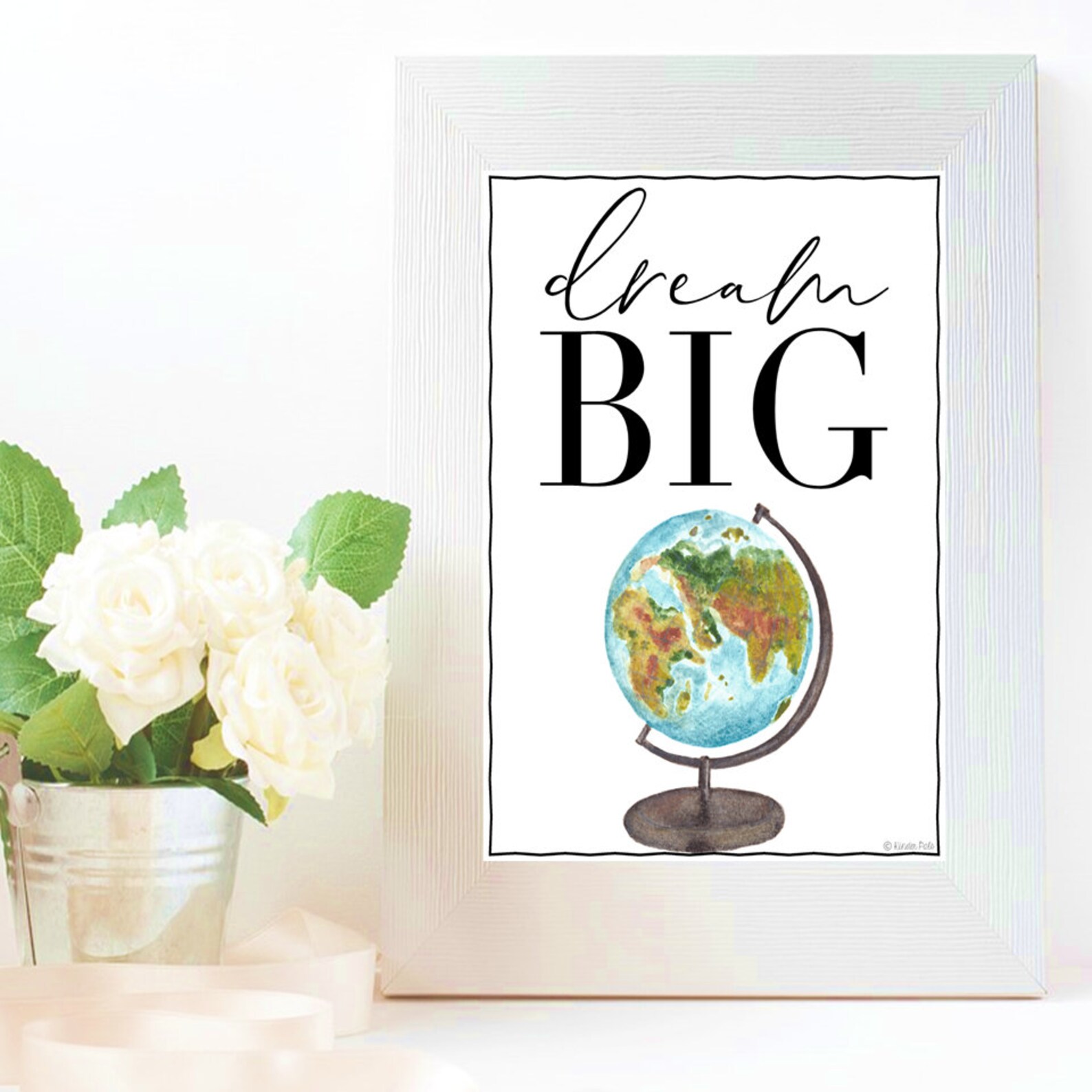 Inspirational and Motivational Watercolor Posters: Printable Wall Art ...