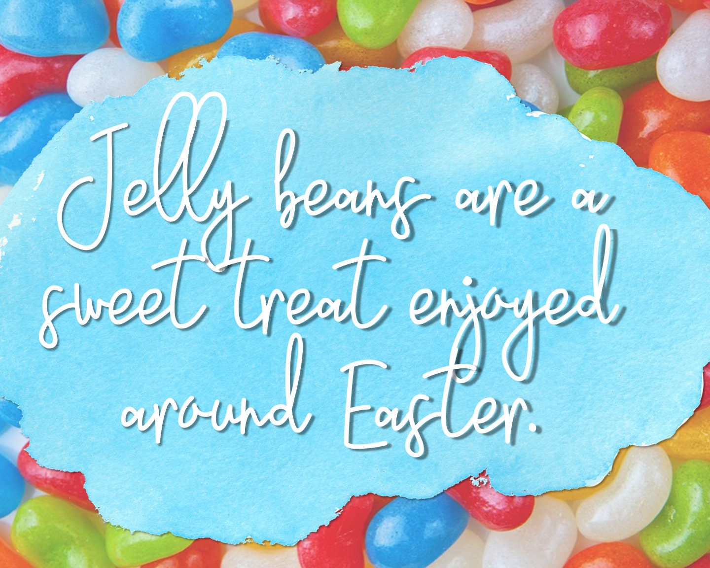 Handwritten Font- Jelly Beans - Etsy