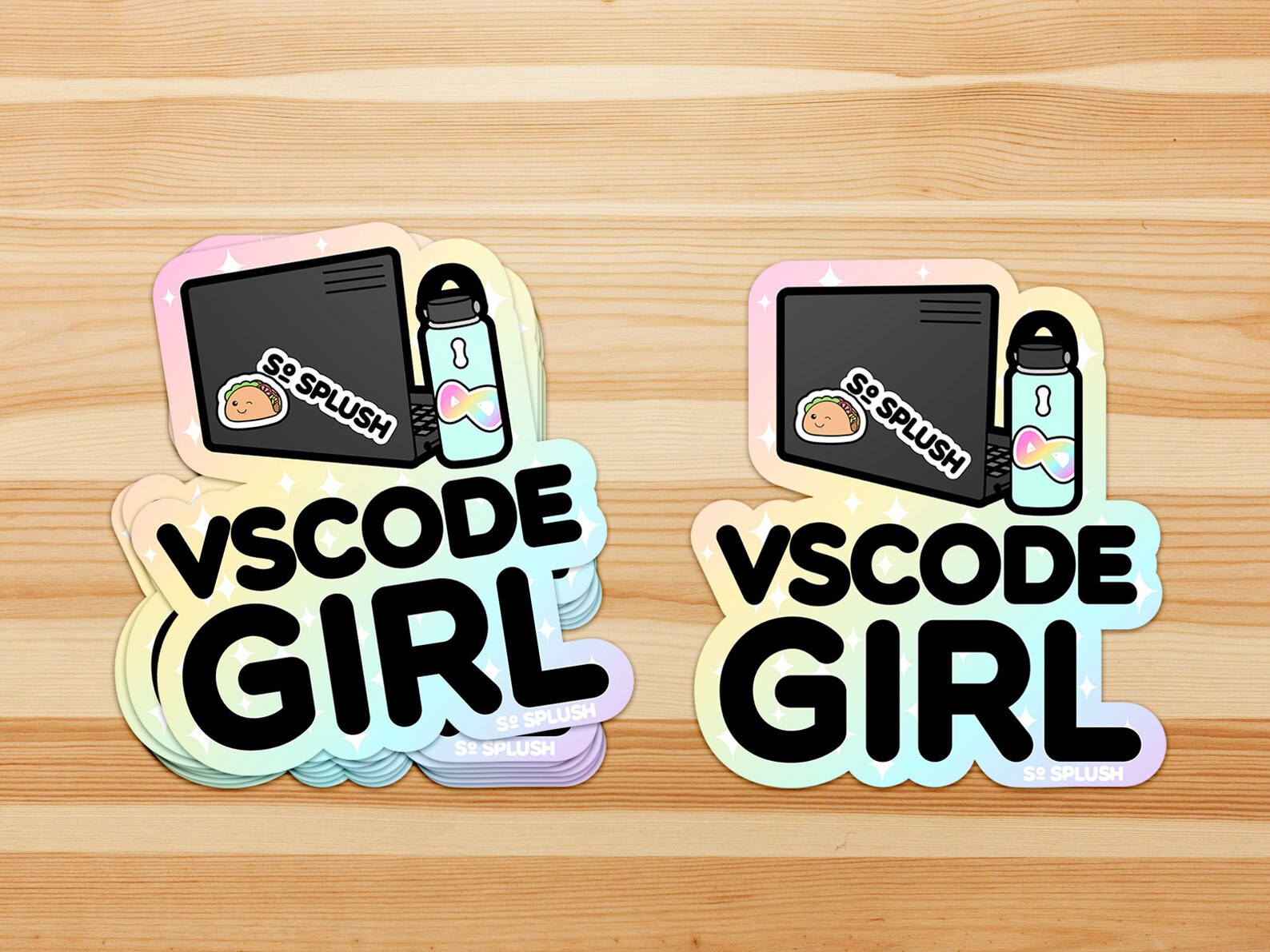 VSCODE GIRL Sticker & Magnet | Etsy