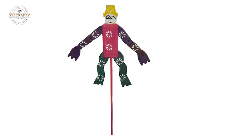 Palm Leaf Indian Puppets: Handmade Traditional Dolls, Khilona Toys - Etsy