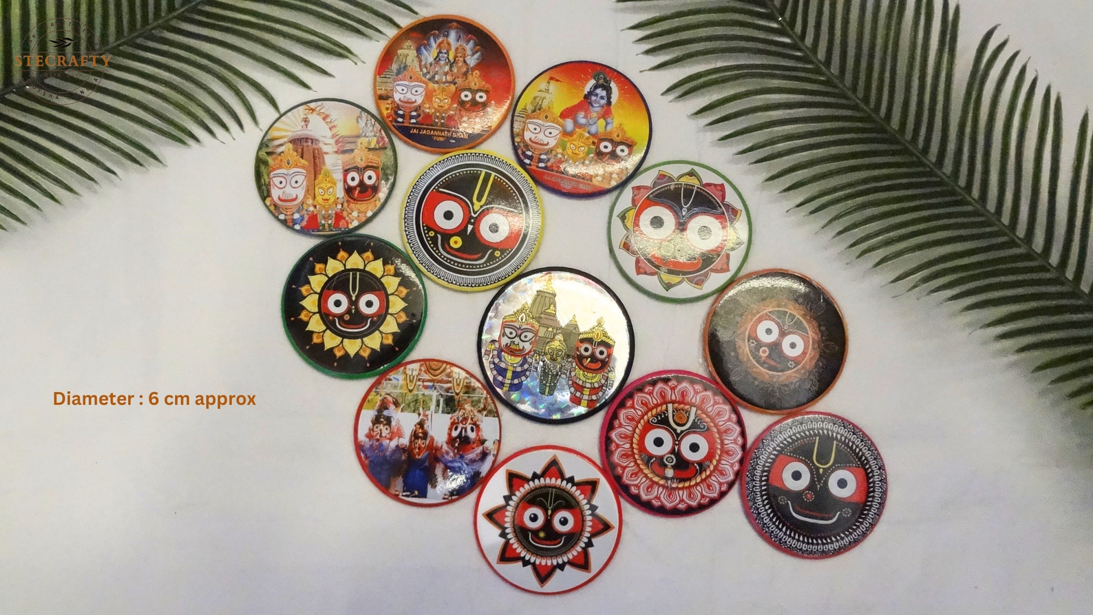 Lot Lord Jagannath Magnets for Fridge-religious Magnets-car Magnet ...