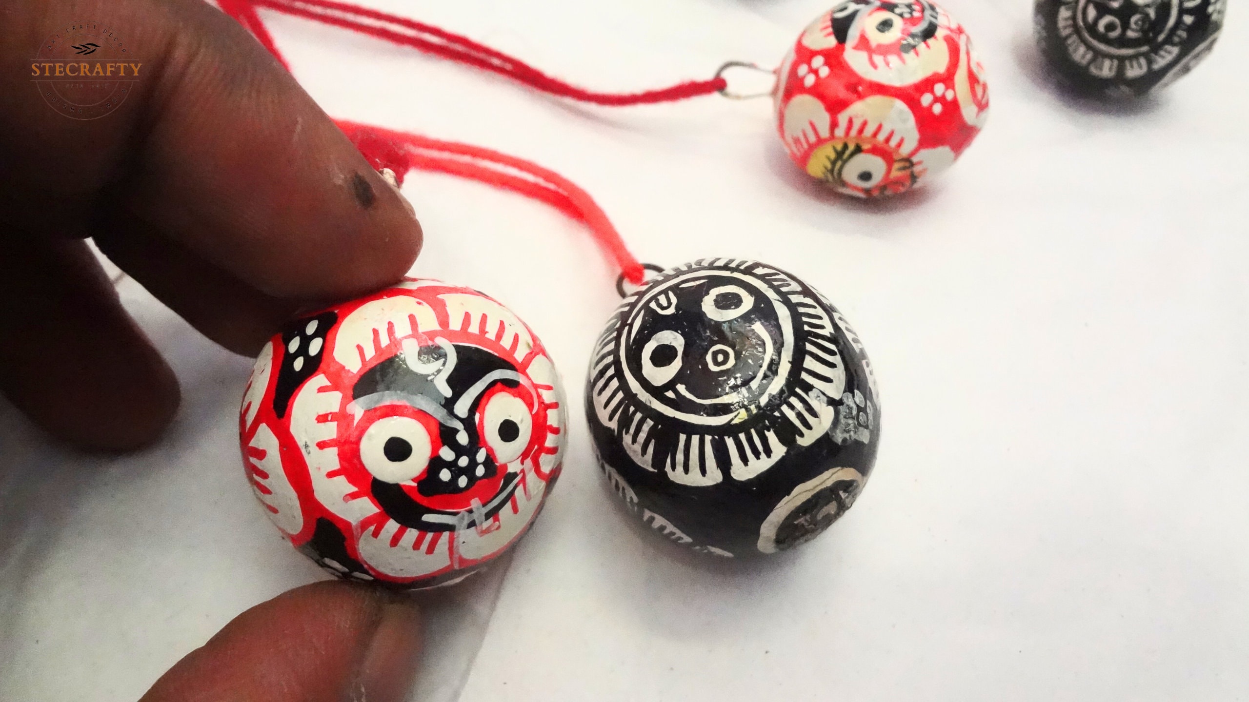 Pattachitra Art on Betel Nut-lord Jagannath ,balabhadra ,subhadra Face ...