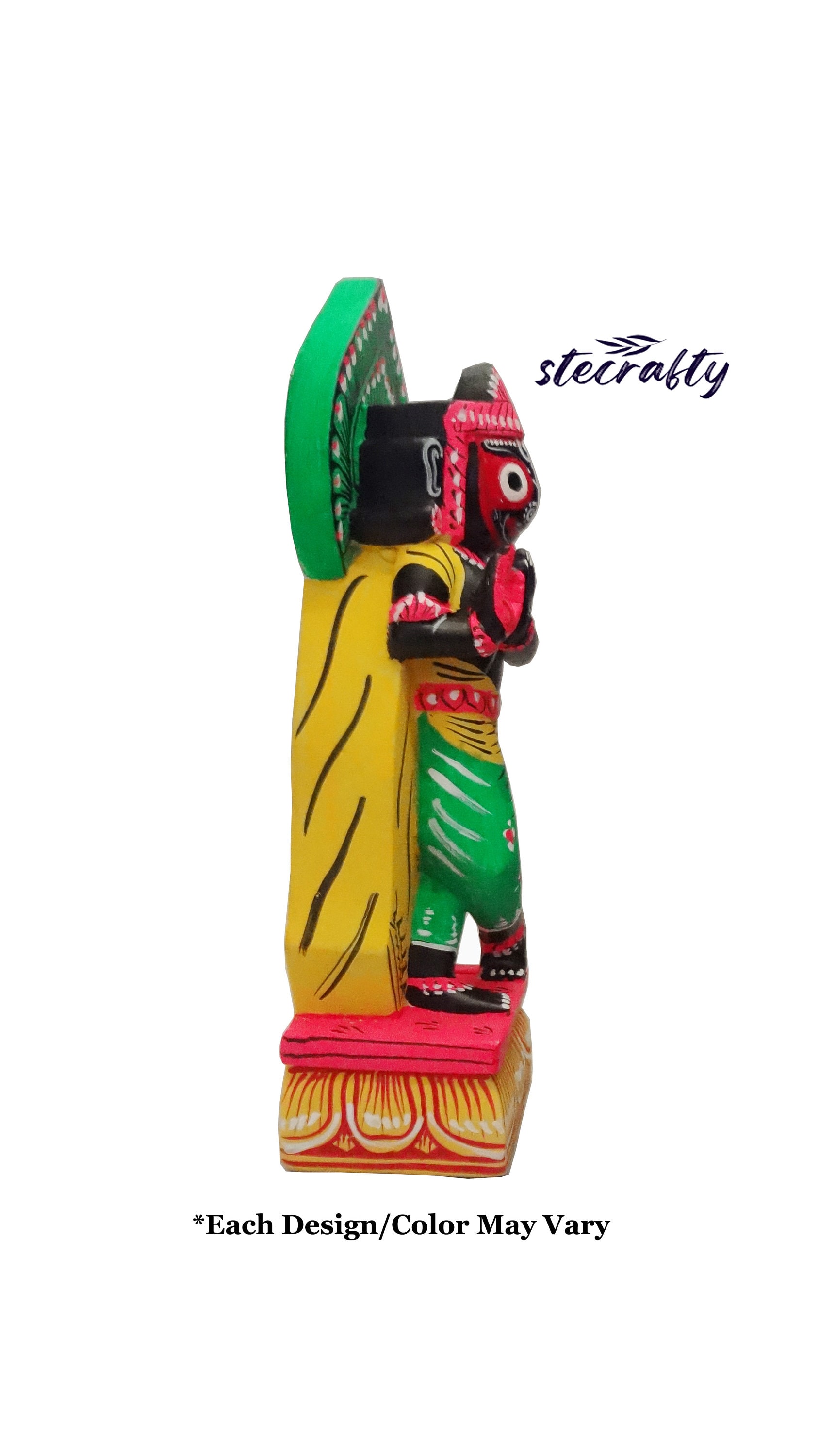 Lord Jagannath Sri Krishna Two in One Idol,top Face Lord Jagganth and ...