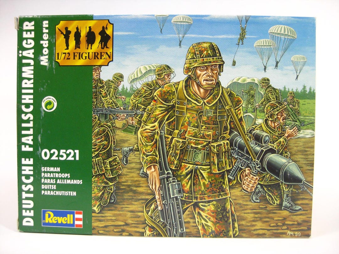 Rare Vintage Toy Soldiers Revell 2521, Boxed Sealed Set 1/72 "modern ...