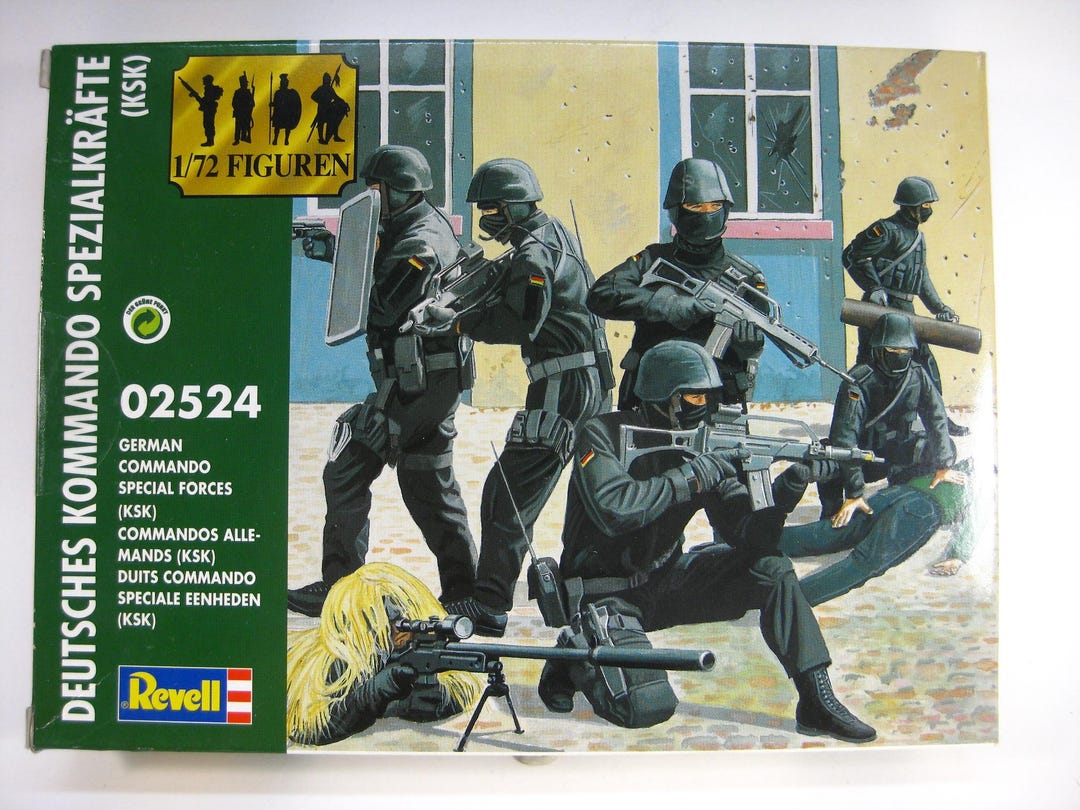 Rare Vintage Toy Soldiers Revell 2524, Boxed Sealed Set 1/72 "modern ...
