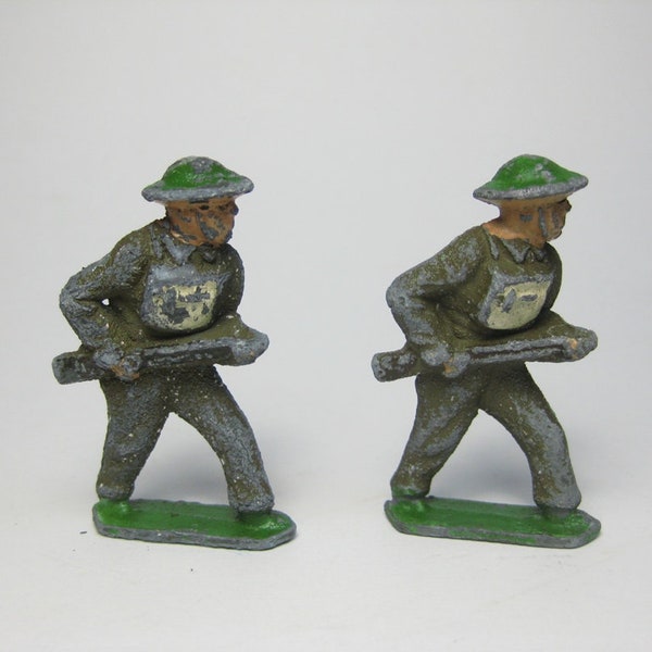 Ww2 Metal Toy Soldiers - Etsy