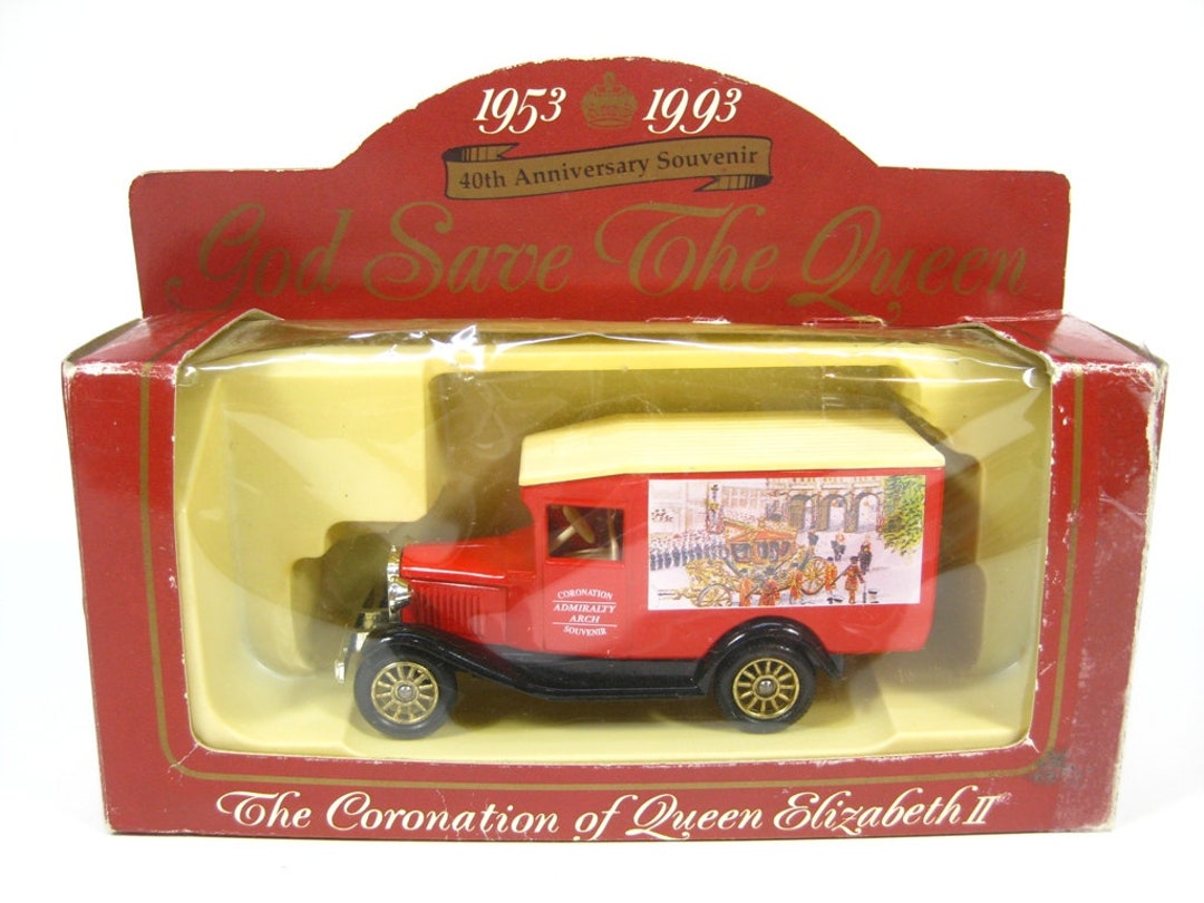 Vintage Diecast Toy Car,boxed Lledo the Coronation of Queen Elizabeth ...