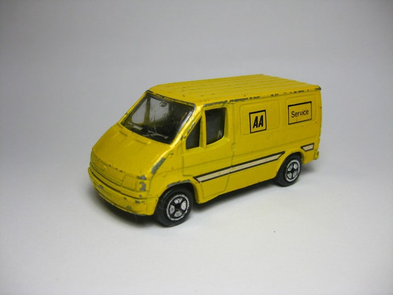 Vintage Diecast Toy Car Corgi ford Transit AA - Etsy