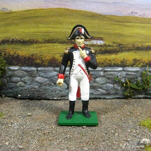 Vintage Blue Box Lead-metal , napoleon Bonaparte figure 60mm ,toy ...