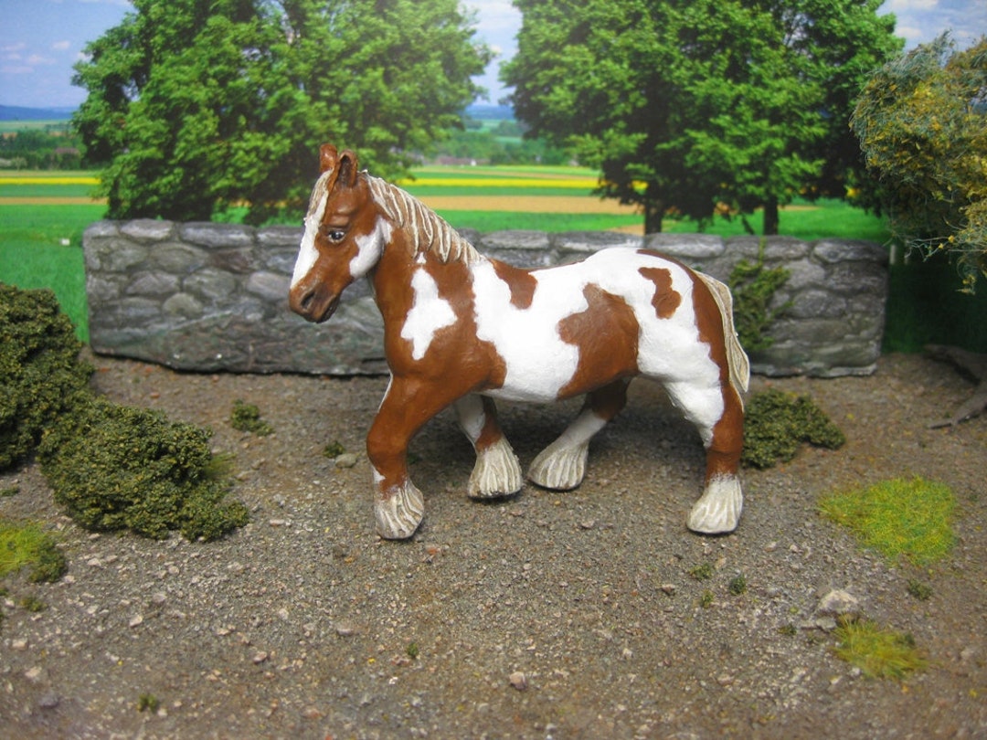 Vintage Unbranded (britains,timpo?) ,solid Plastic Farm Animals 1:32 ...