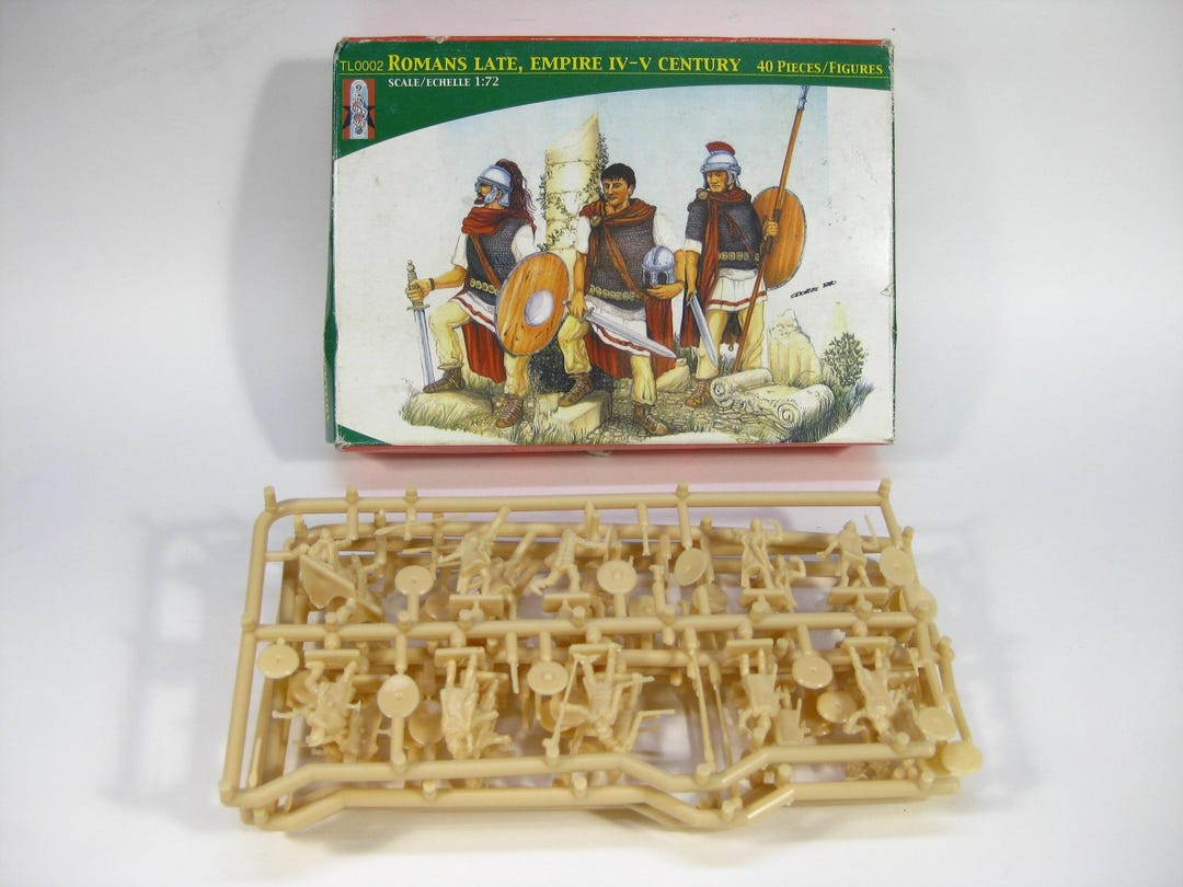 Toy Soldiers Lucky Toys TL0002 , Boxed Set 1/72 " Romans Late ". 40 ...