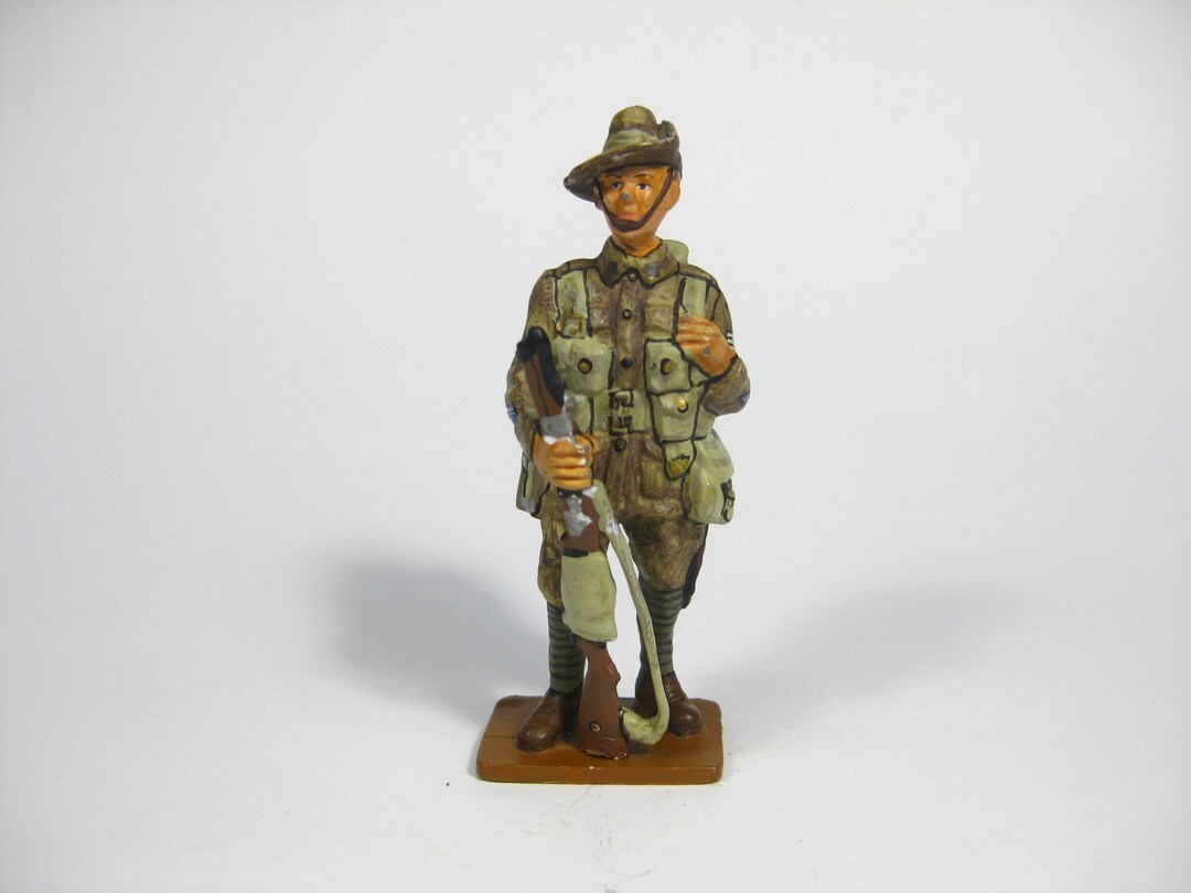 Del Prado Miniature, Toy Soldier, WW1 " Sergeant A.I.F. Australia 1918 ...