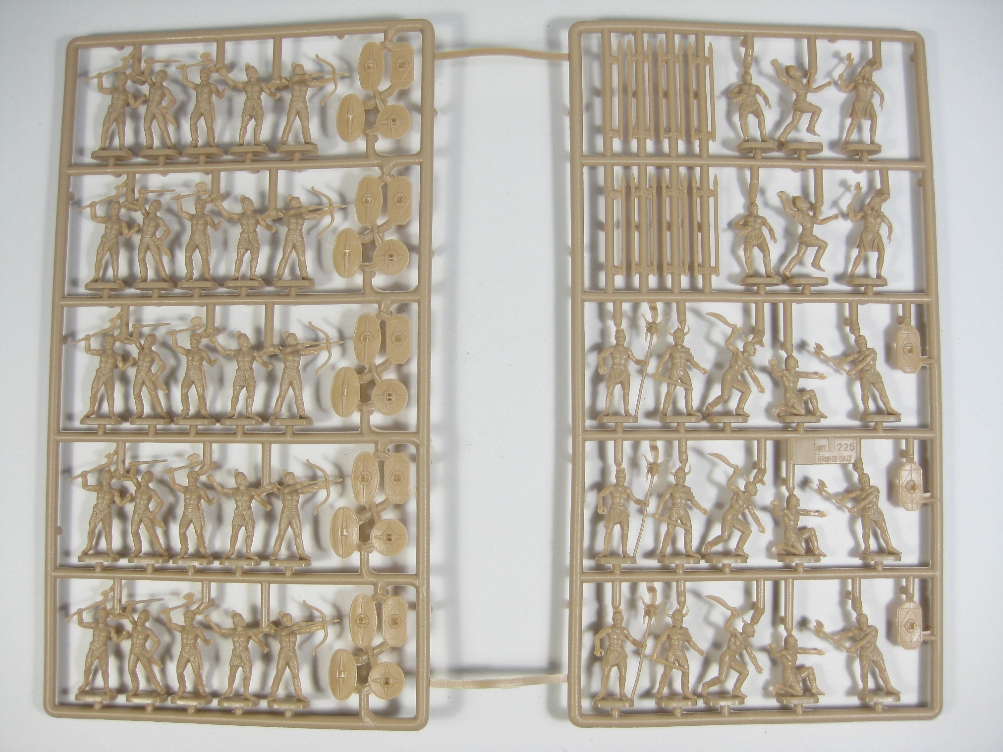 ESCI Rare A-toys Vintage Boxed Full Set 1/72 "barbarian Warriors" From ...