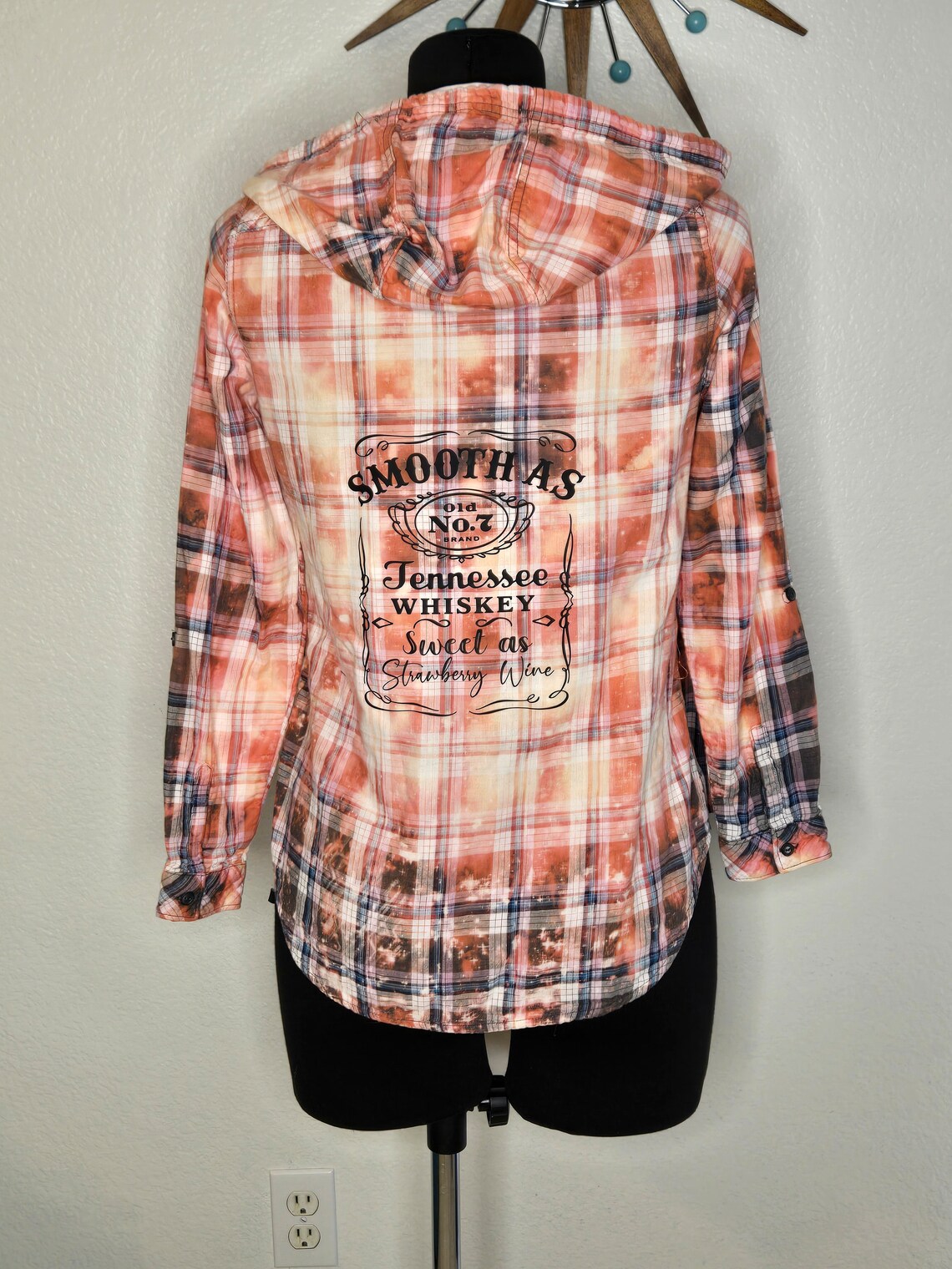 Smooth as Tennessee Whiskey Sweet as Strawberry Wine Hooded Lightweight ...