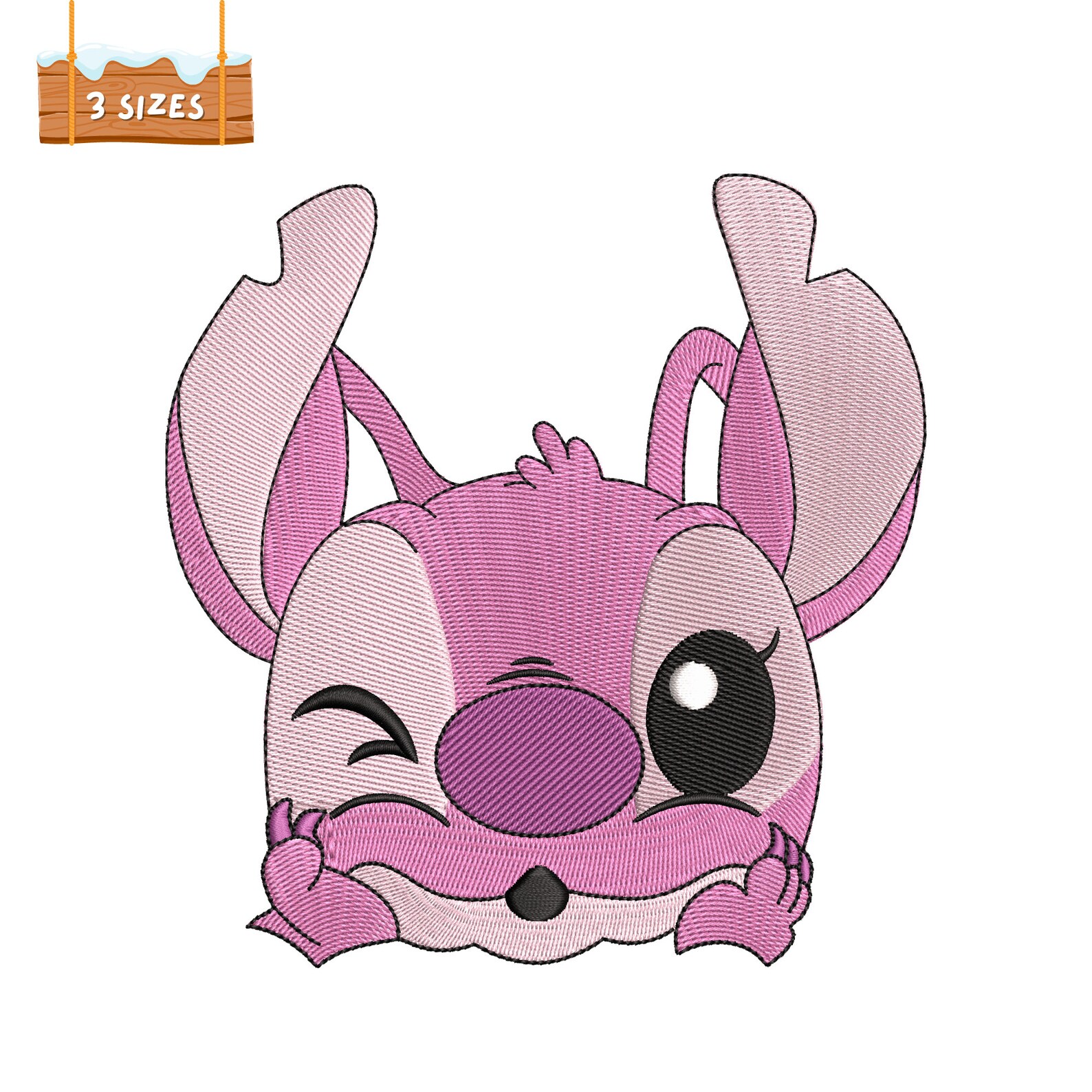 Lilo Stitch Embroidery Machine Design, Stitch Embroidery, Stitch ...