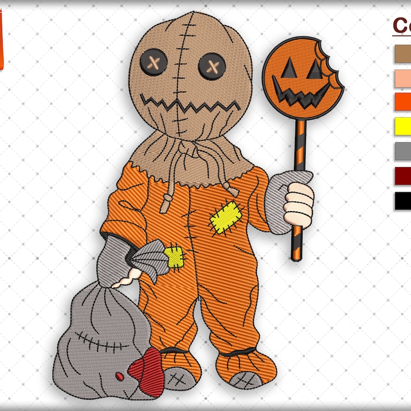 Trick R Treat Sam - Etsy
